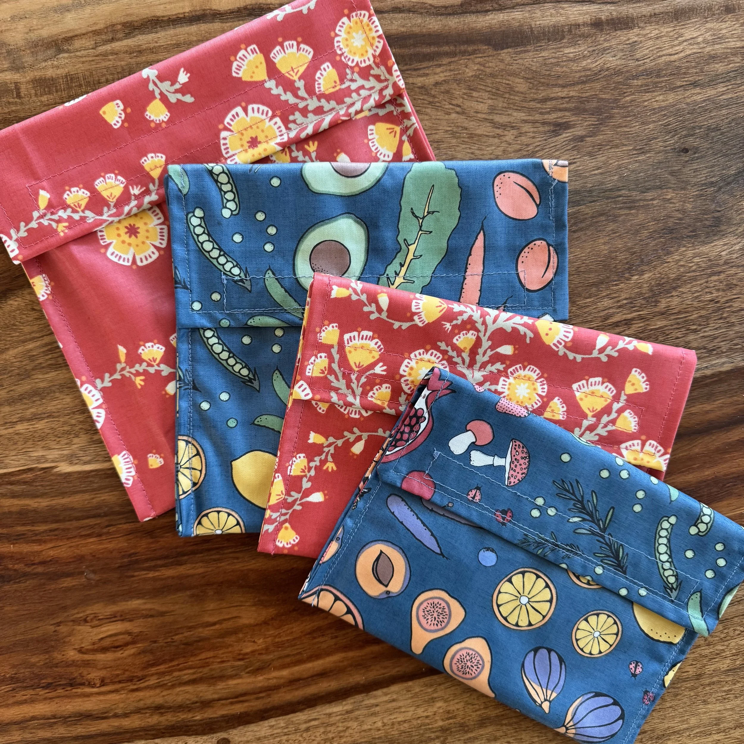 Free Pattern: Reusable Food Bag — Sew Dreamy Studio
