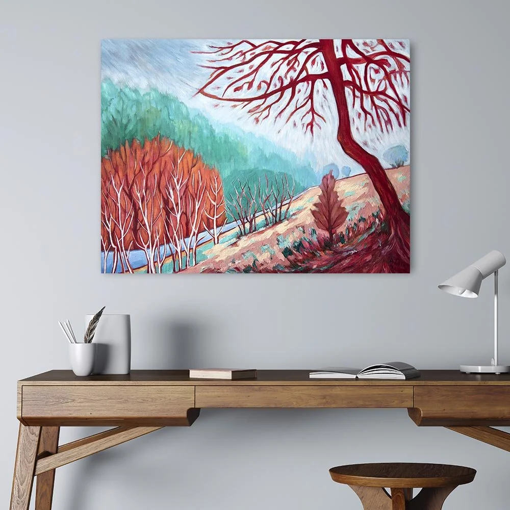 Original Abstract Garden Paintings - why do I paint garden landscape ...