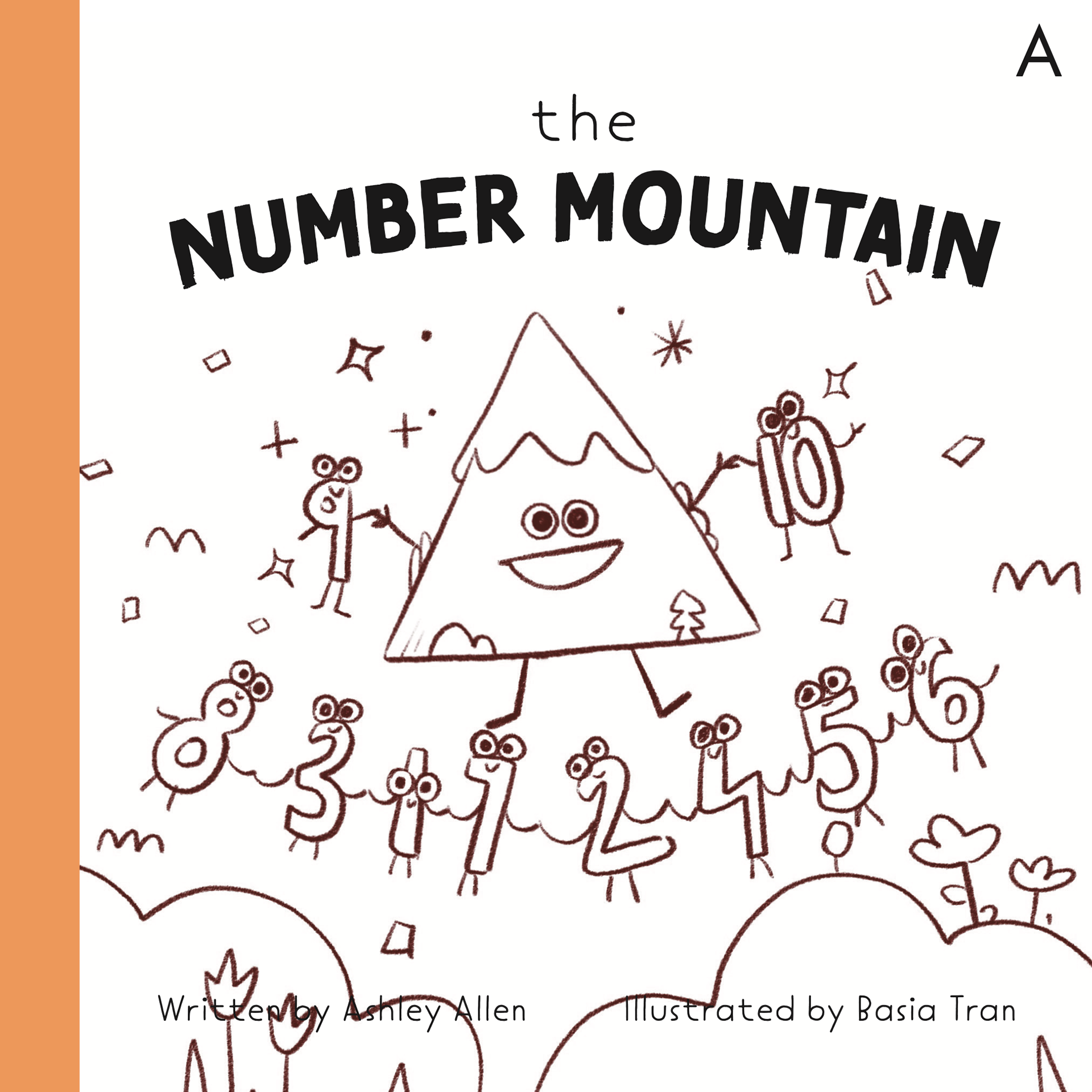 The Number Mountain — Basia Tran Illustration