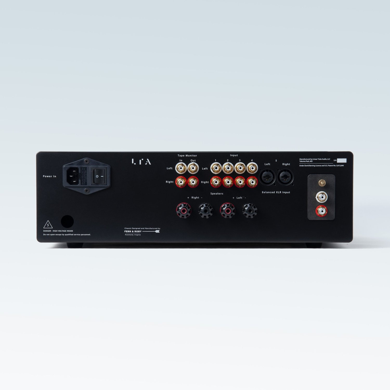 Z40+ Integrated Amplifier | Linear Tube Audio (LTA) — Fern & Roby