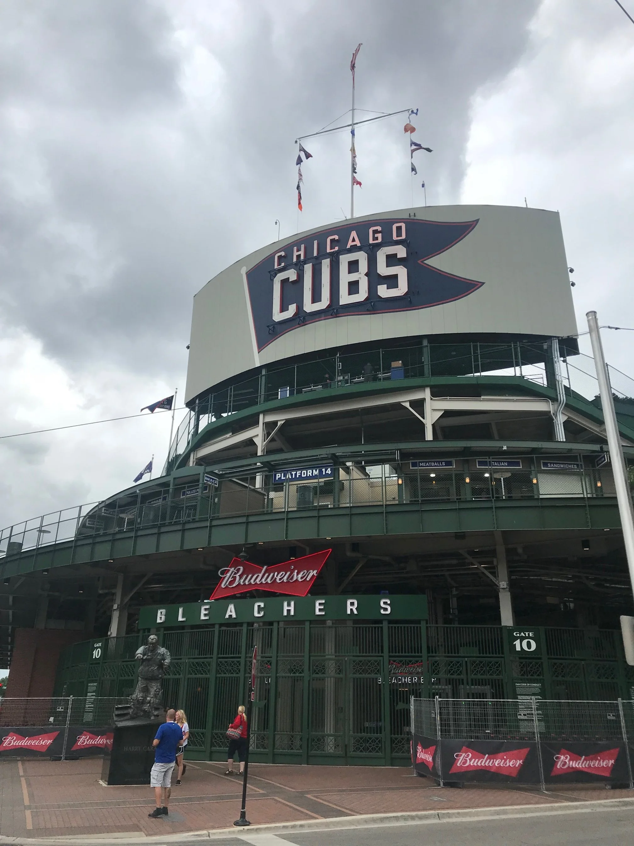 Enjoy Chicago Cubs baseball from the Budweiser bleachers ...