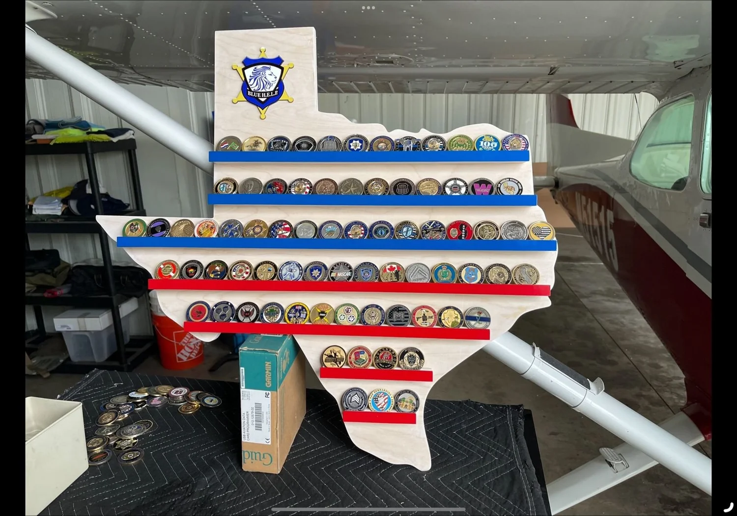 Wolfe Custom Challenge Coin Displays