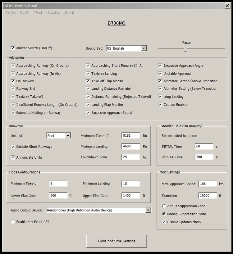 RAAS Professional By FS2Crew - Review — Flaps 2 Approach - Boeing 737 ...
