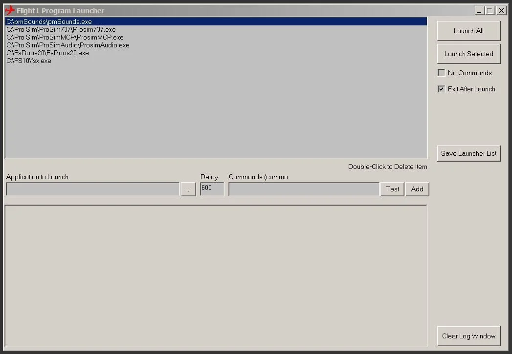 Batch Files & Flight-1 Program Launcher - Time Savers — Flaps 2 ...