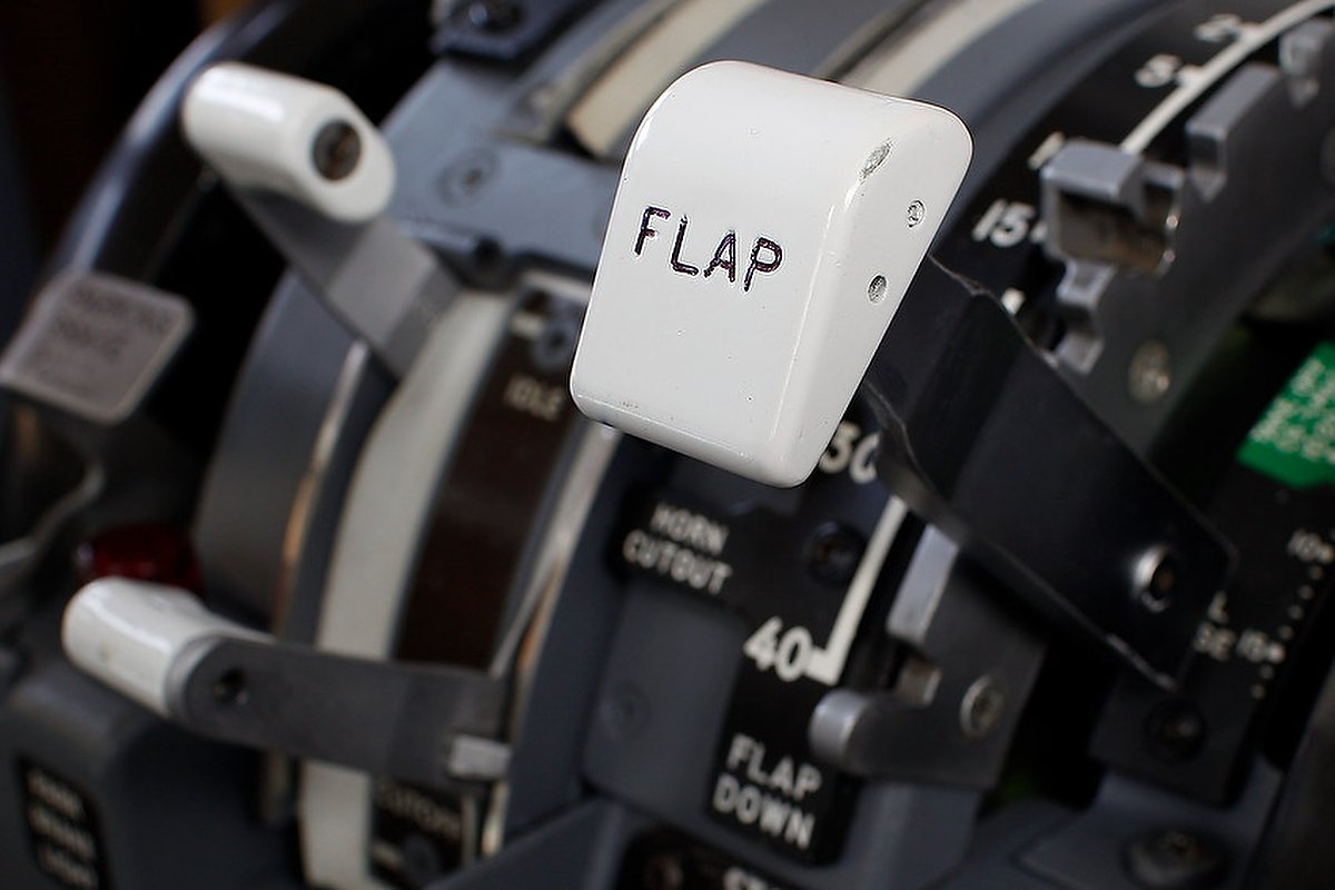 Throttle Quadrant — Flaps 2 Approach - Boeing 737 Simulator project