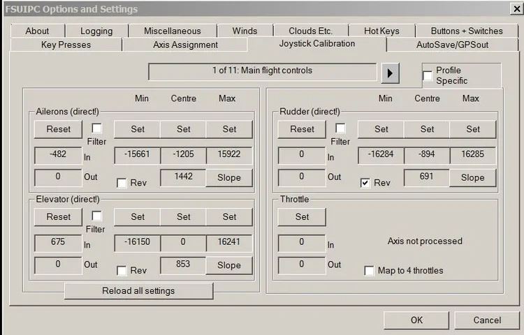 How To Calibrate Flight Controls in Flight Simulator Using FSX ...