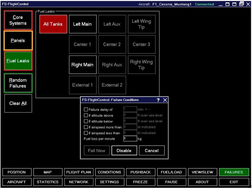 FS-FlightControl Instructor Operating Station (IOS) - Review — Flaps 2 Approach - Boeing 737 ...