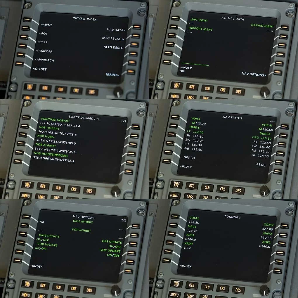 Reference Nav Data - CDU Functionality Explained — Flaps 2 Approach ...
