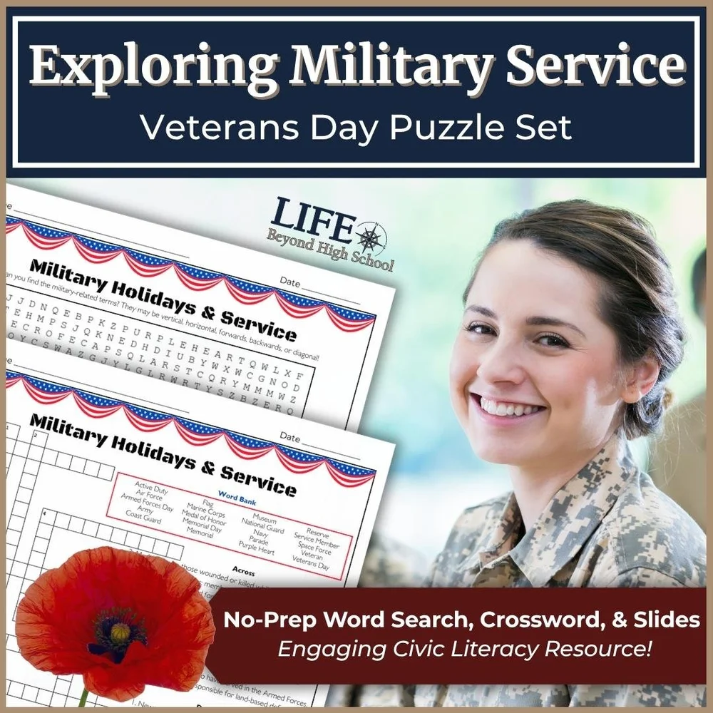 Military Service Puzzles — Life Beyond High School