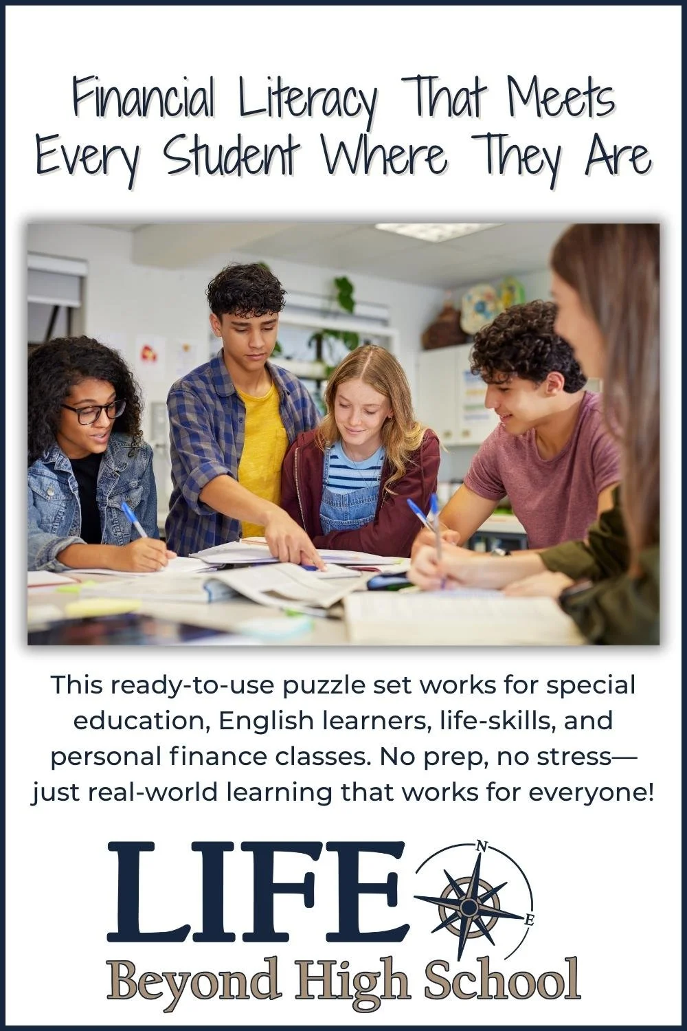 Banking Crossword & Word Search — Life Beyond High School