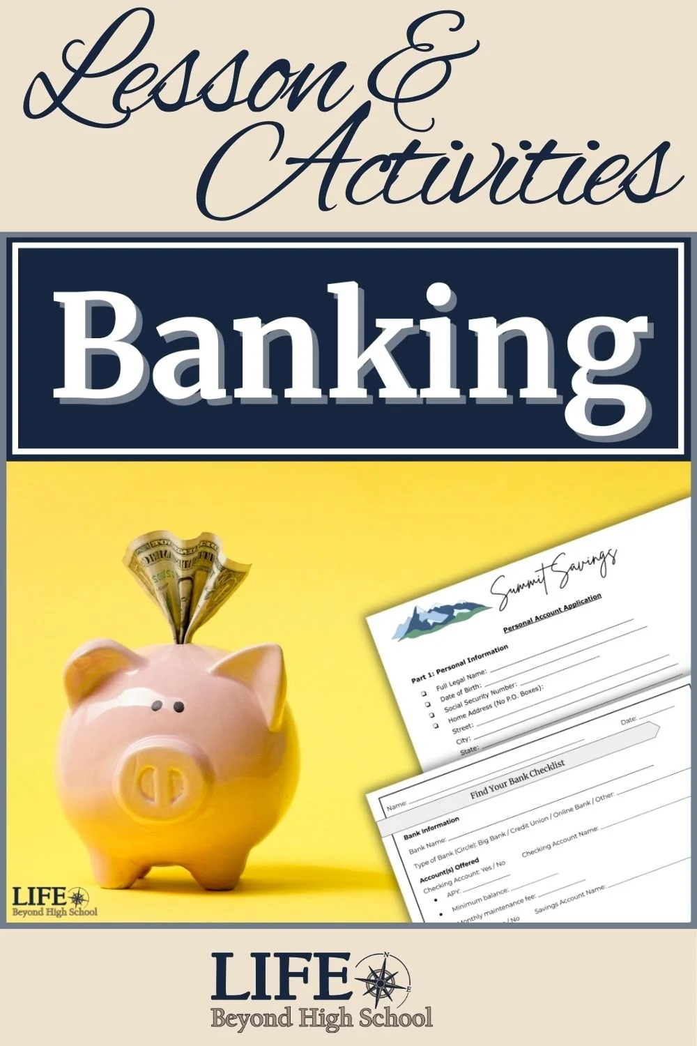 Teach Personal Banking Basics — Life Beyond High School