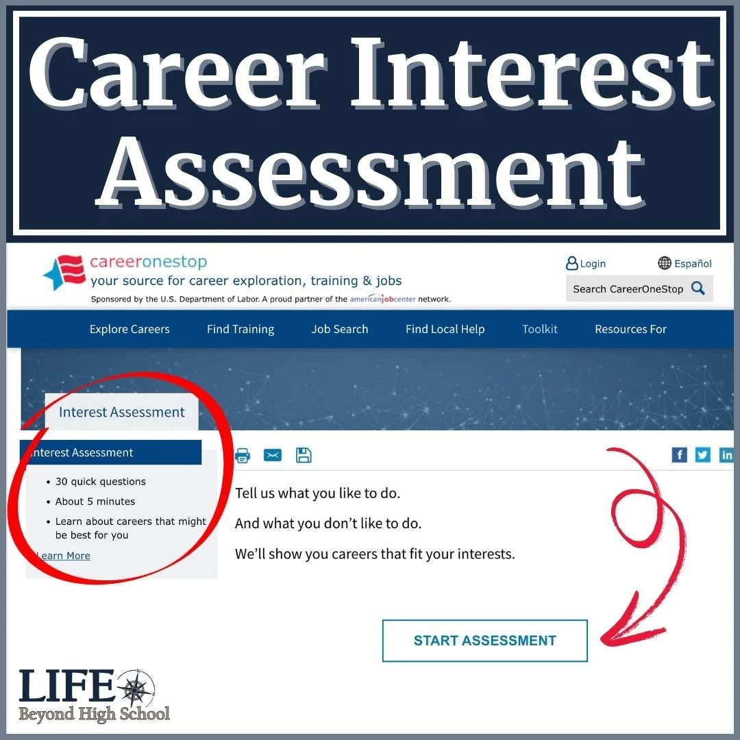 Free Career Interest Assessment — Life Beyond High School