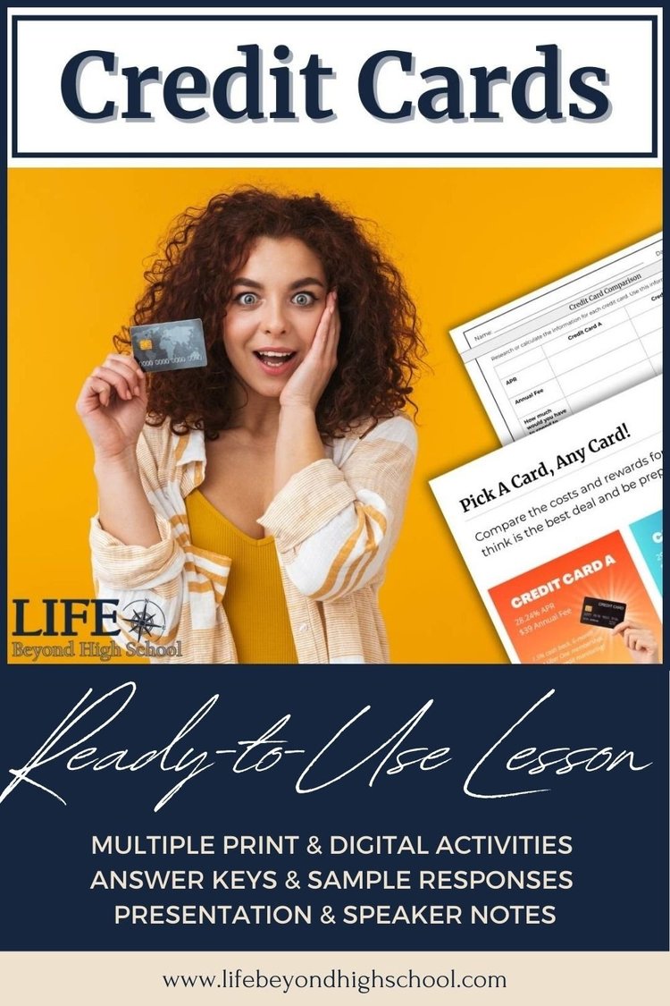 Creating Credit-Savvy Students — Life Beyond High School