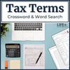Tax Terms Crossword Puzzle & Word Search — Life Beyond High School