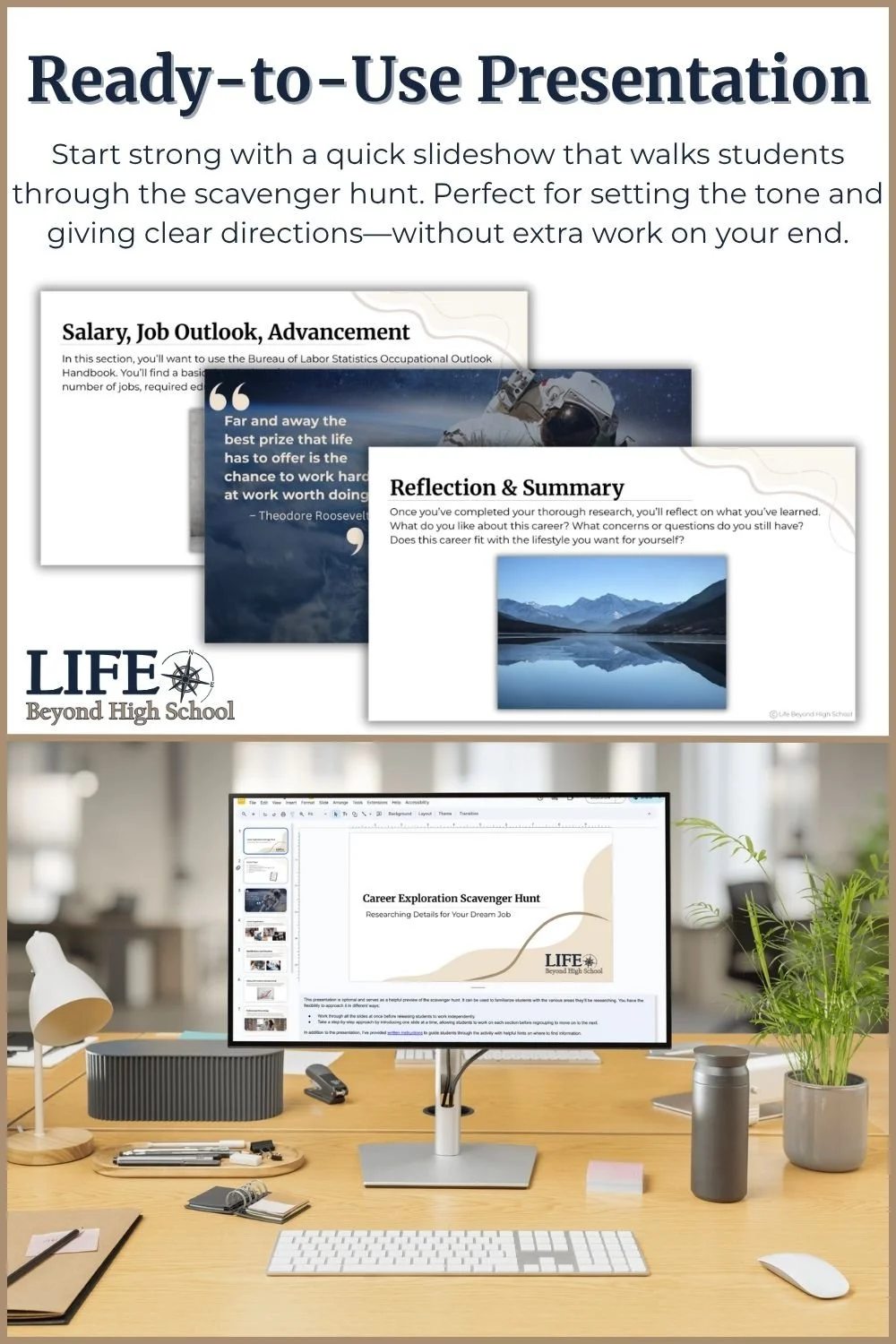 Career Exploration Scavenger Hunt — Life Beyond High School