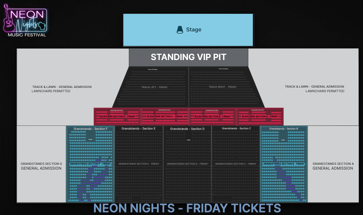 SINGLE DAY TICKETS — Neon Nights Wisconsin