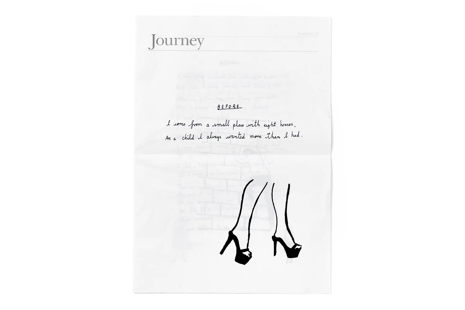 Journey — Helen Bamber — Laura Carlin