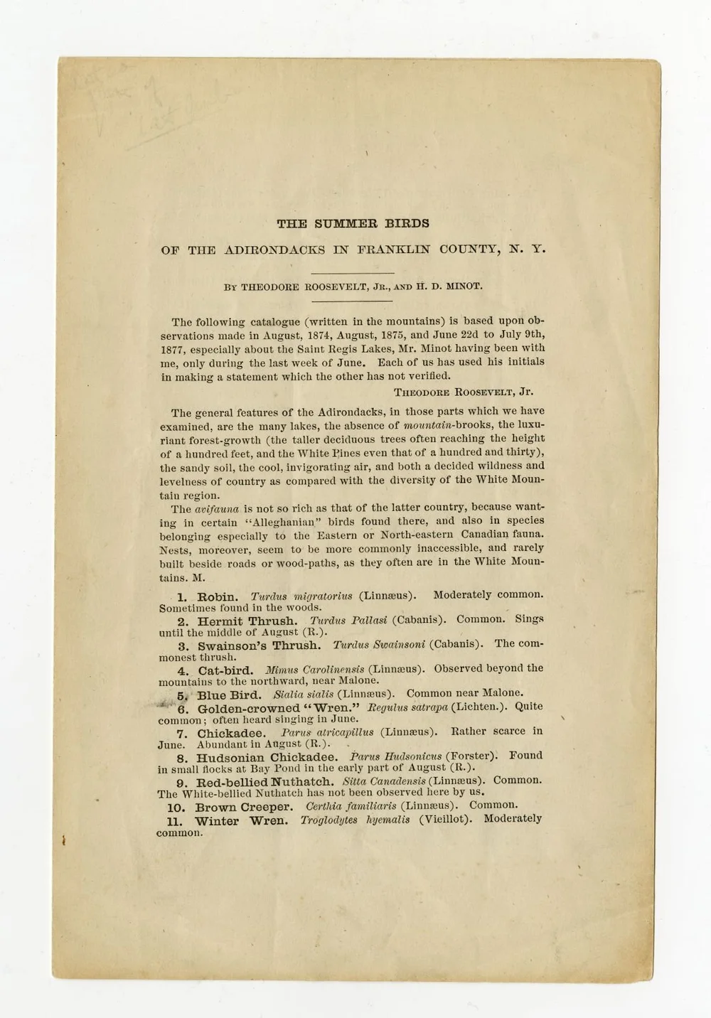 TR Timeline — Theodore Roosevelt Presidential Library