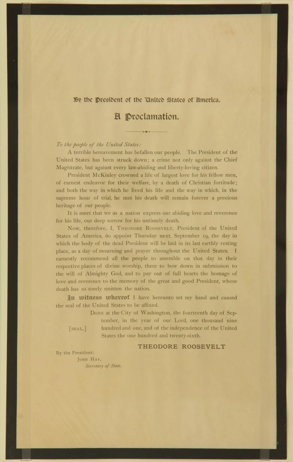 Presidency Timeline — Theodore Roosevelt Presidential Library