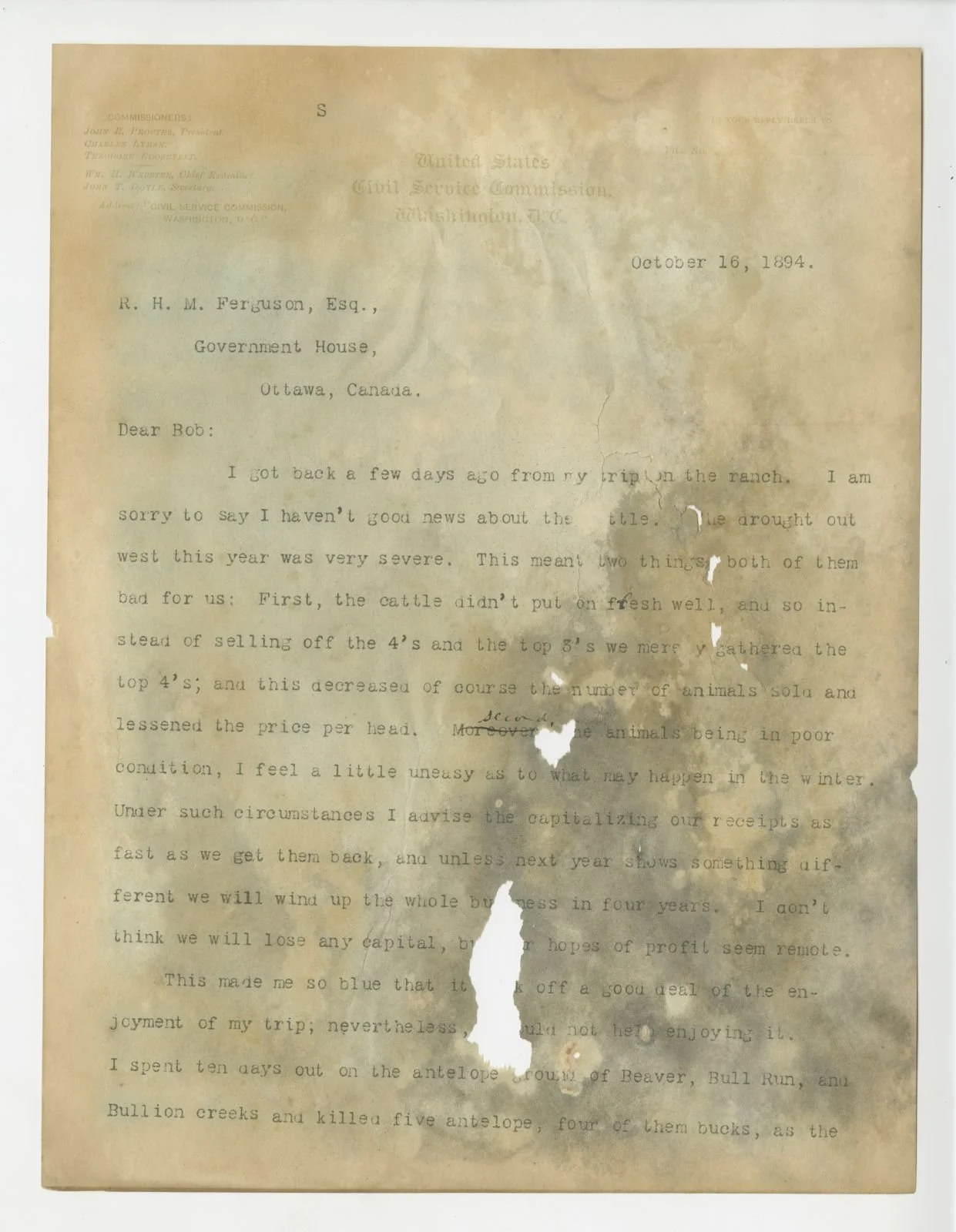 Badlands Timeline — Theodore Roosevelt Presidential Library