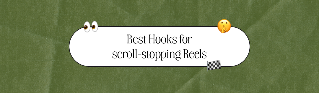 16 Best Visual Hooks for scroll-stopping Reels — Socialkind Studio