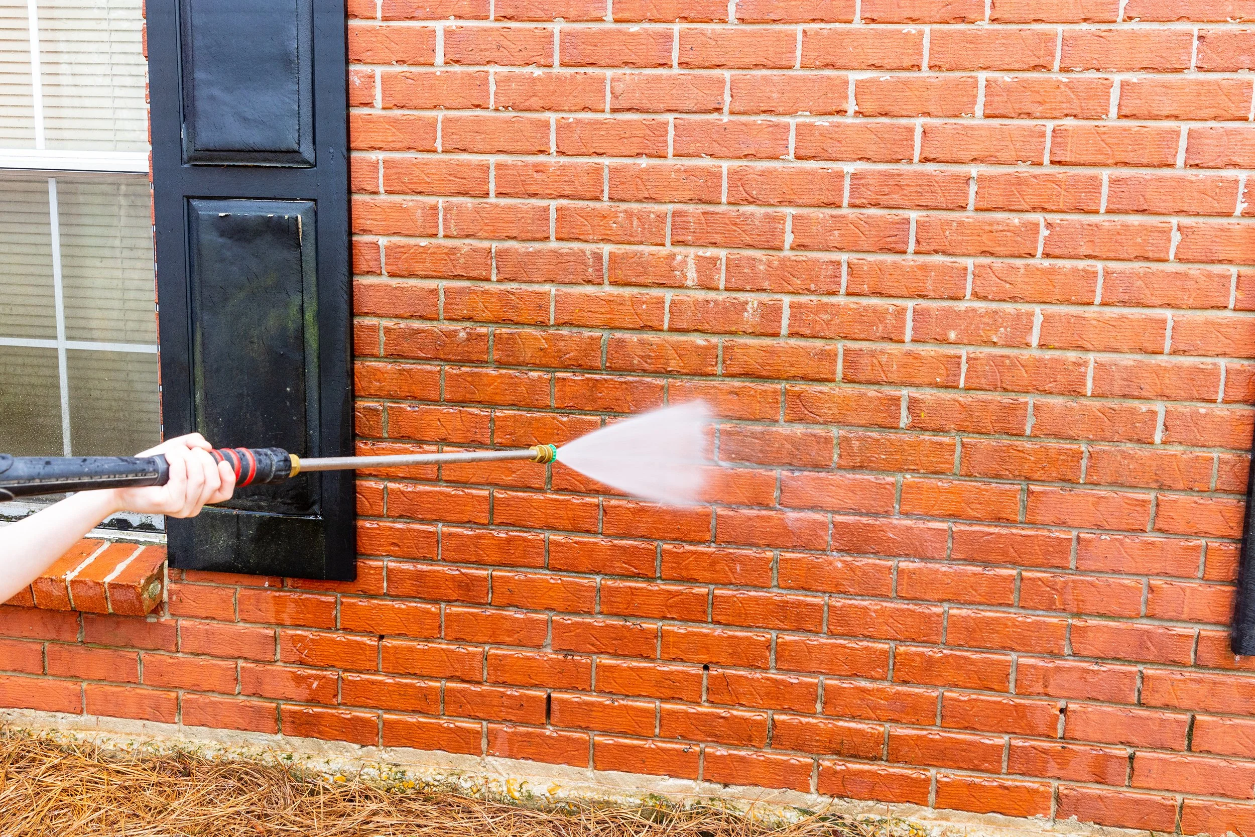 New Build Brickwork Pressure Washing | Clear Flow Jet Washing