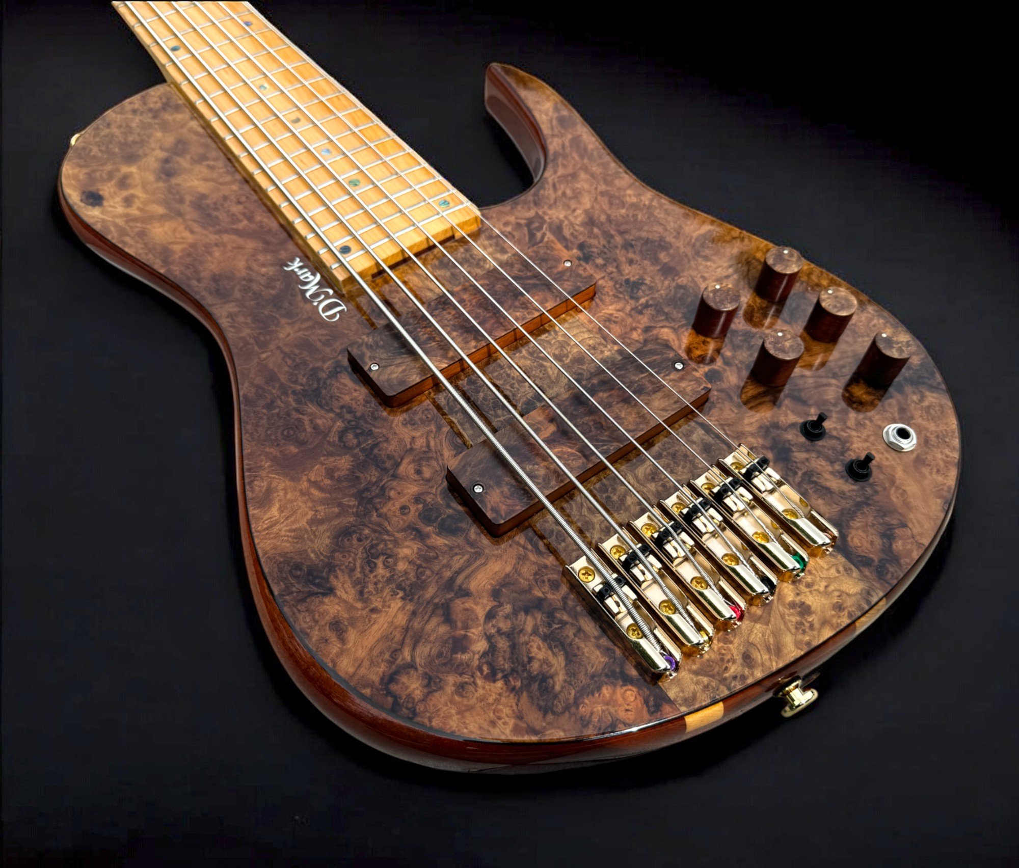 D’Mark Omega 6 Exotic Walnut — The Bass Spot