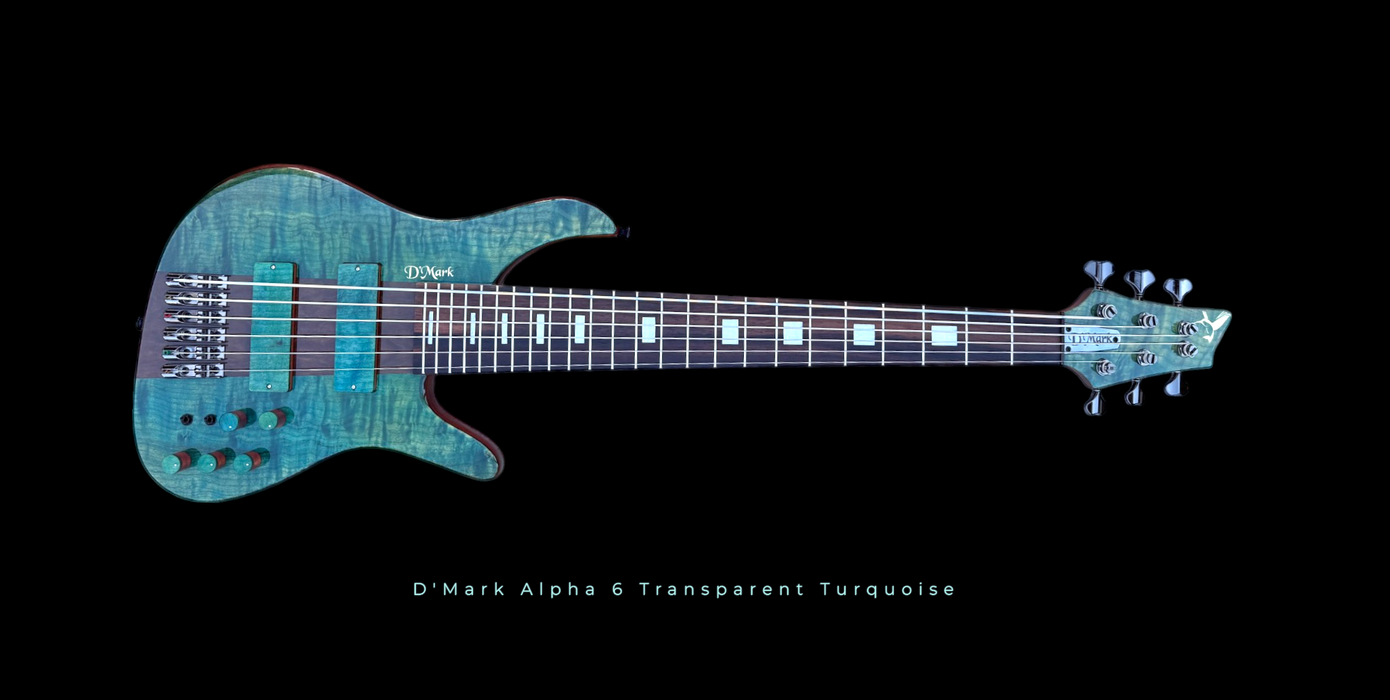 D'Mark Alpha 6 Curly Maple — The Bass Spot