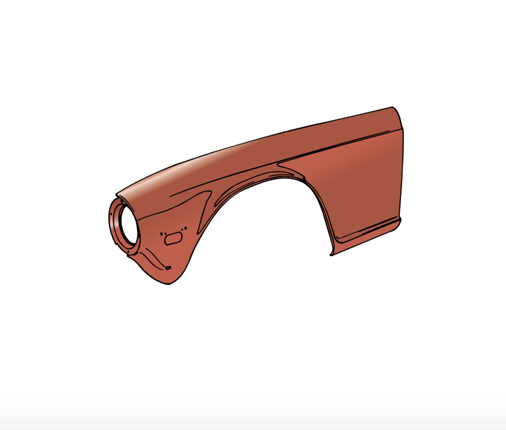 Bulkhead Repair Panels — The Roadster Factory