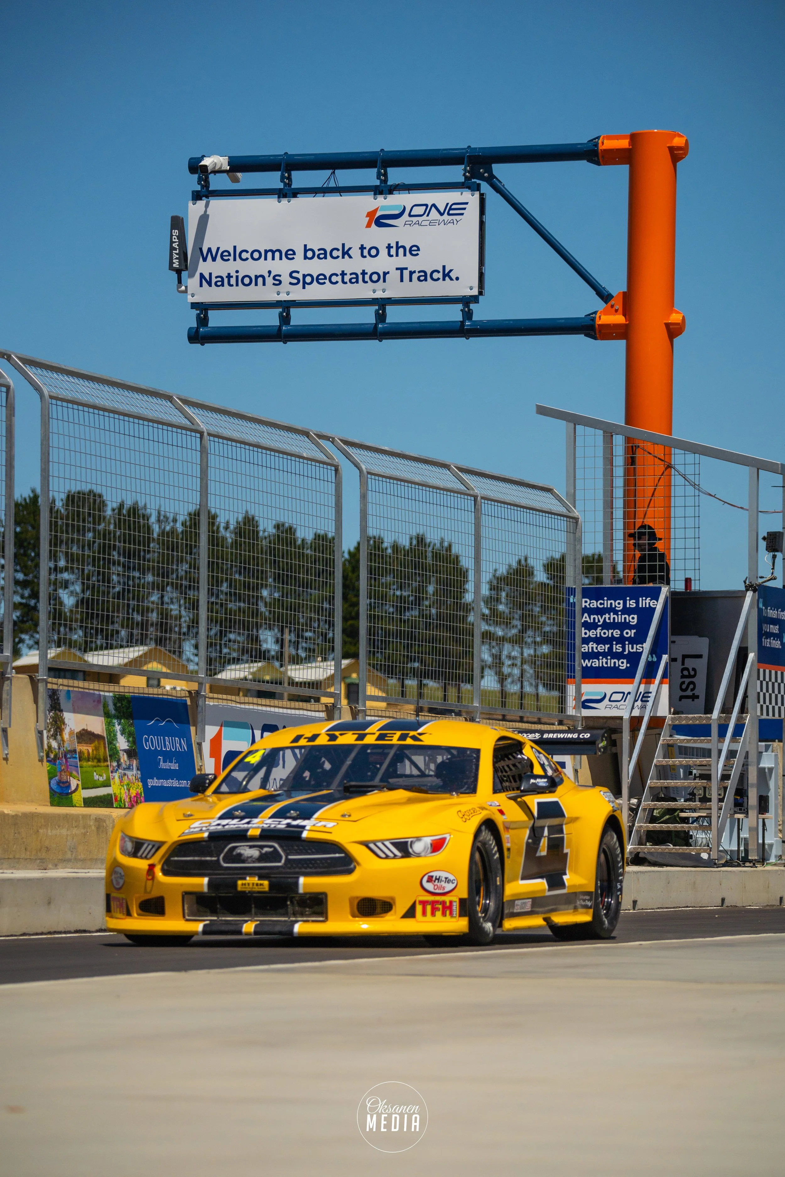 Super Series One Raceway Wrap — Hi-Tec Oils Super Series