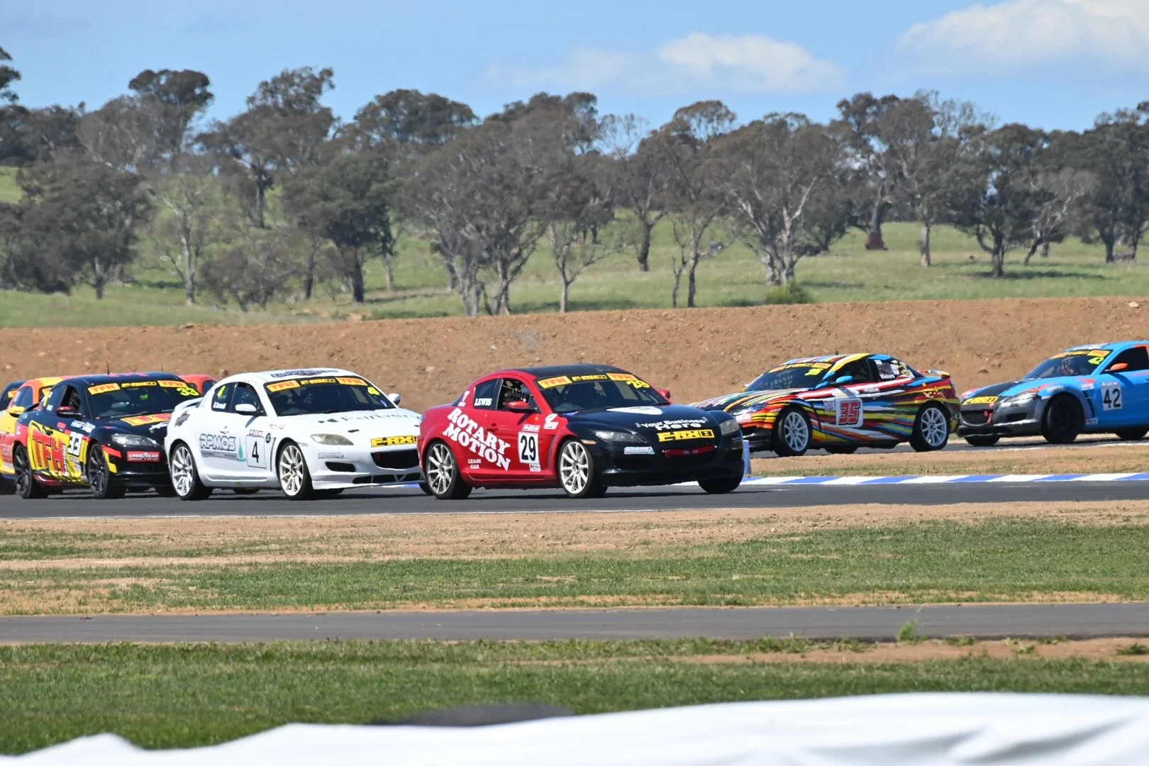 Super Series One Raceway Wrap — Hi-Tec Oils Super Series