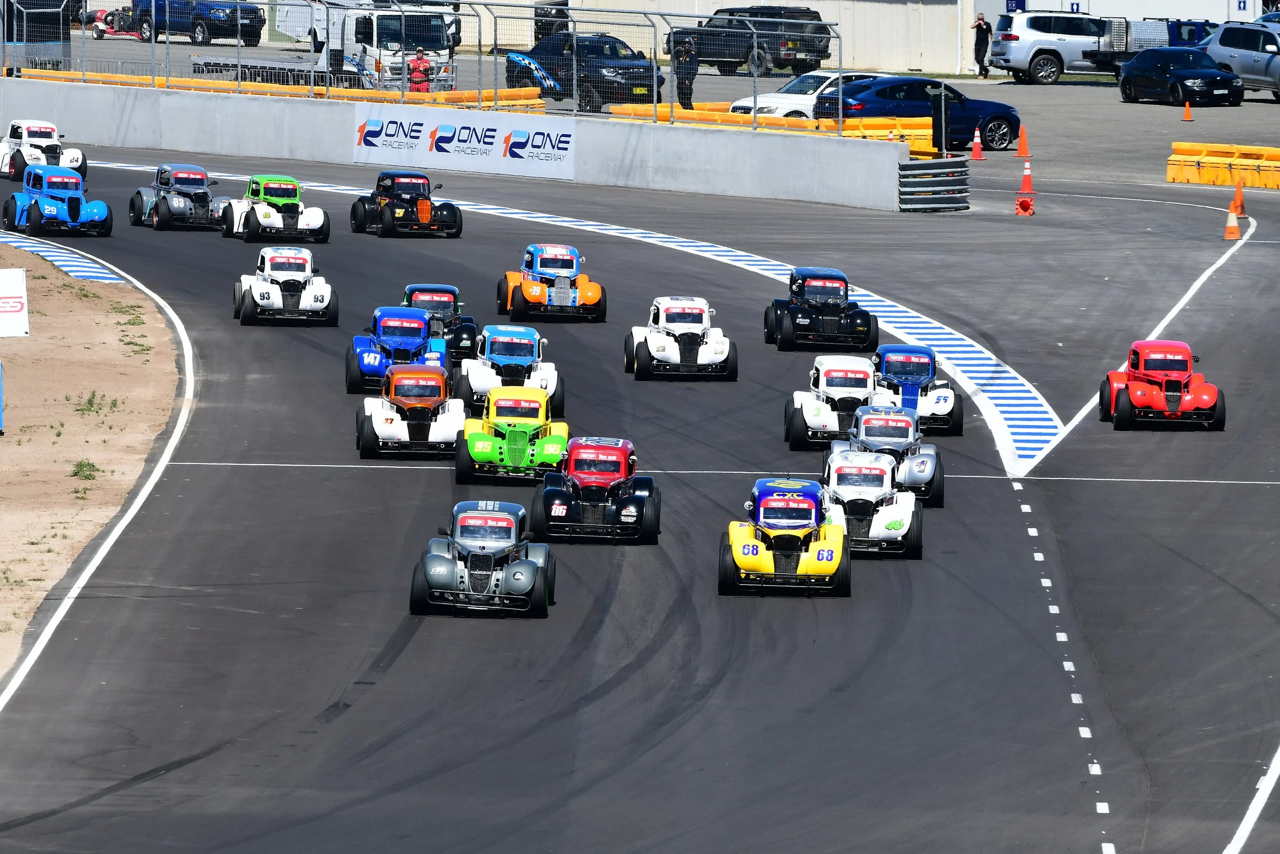 Super Series One Raceway Wrap — Hi-Tec Oils Super Series