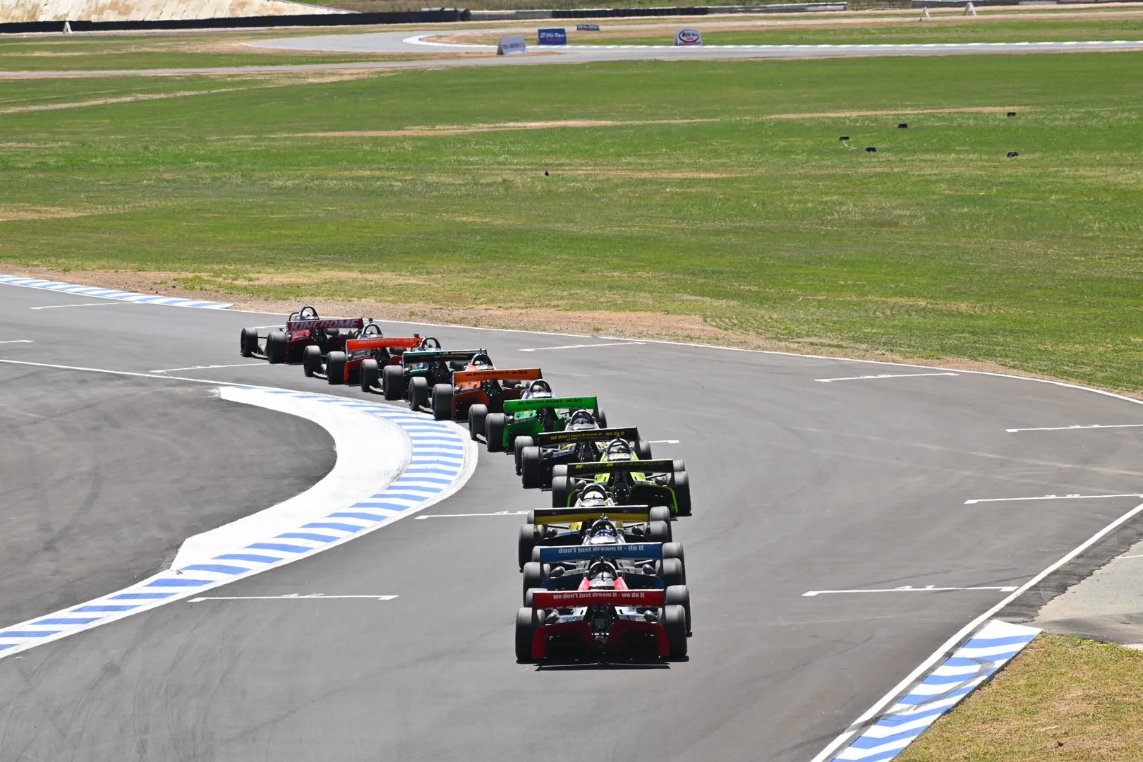 Super Series One Raceway Wrap — Hi-Tec Oils Super Series