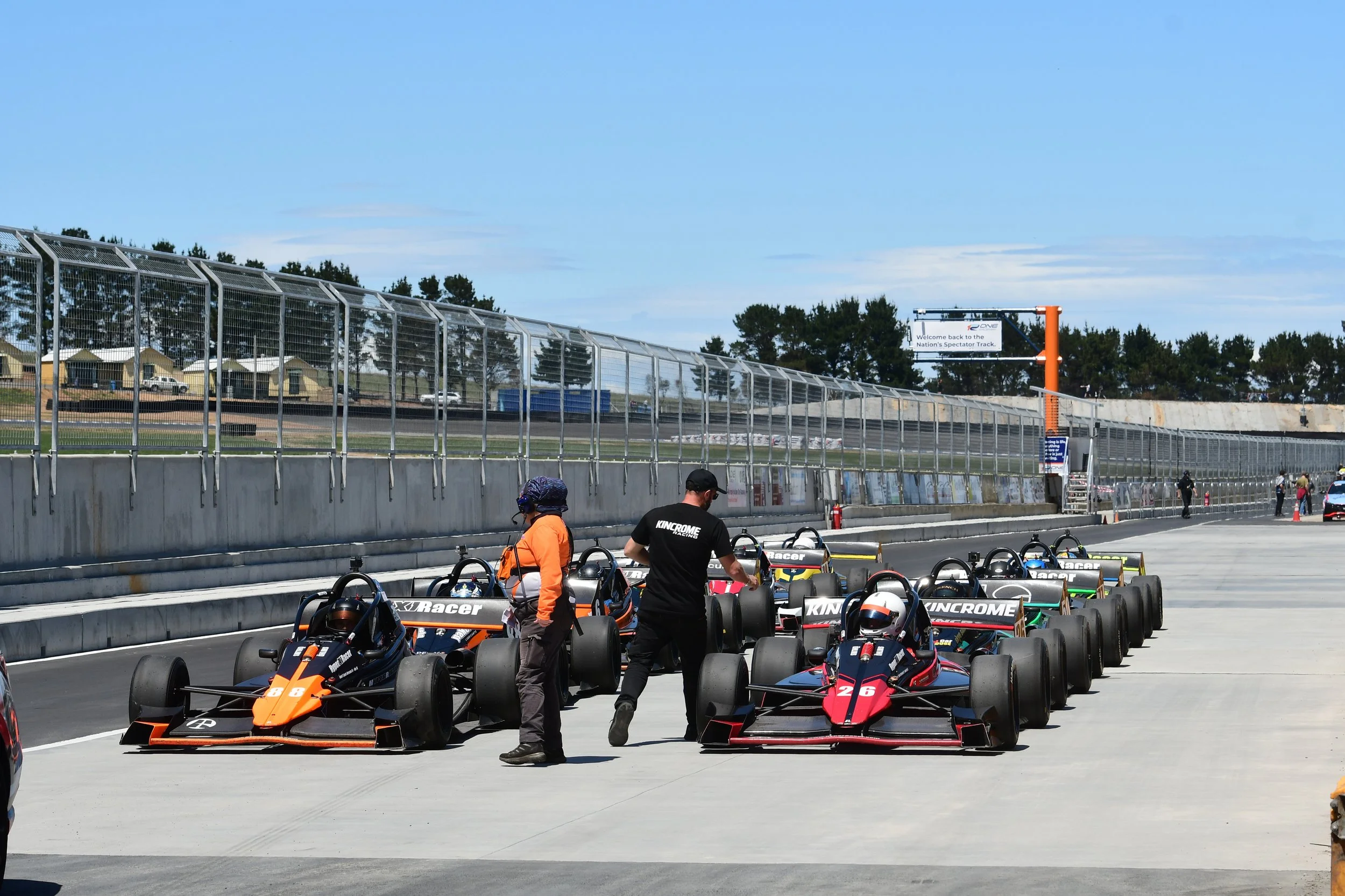 Super Series One Raceway Wrap — Hi-Tec Oils Super Series