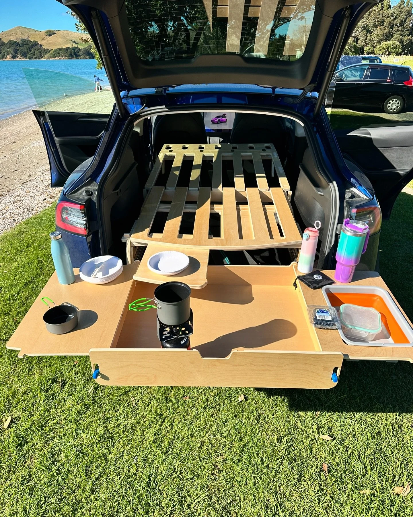 TERAGLIDE | Tesla Model Y Trunk Bed | New Zealand-Crafted