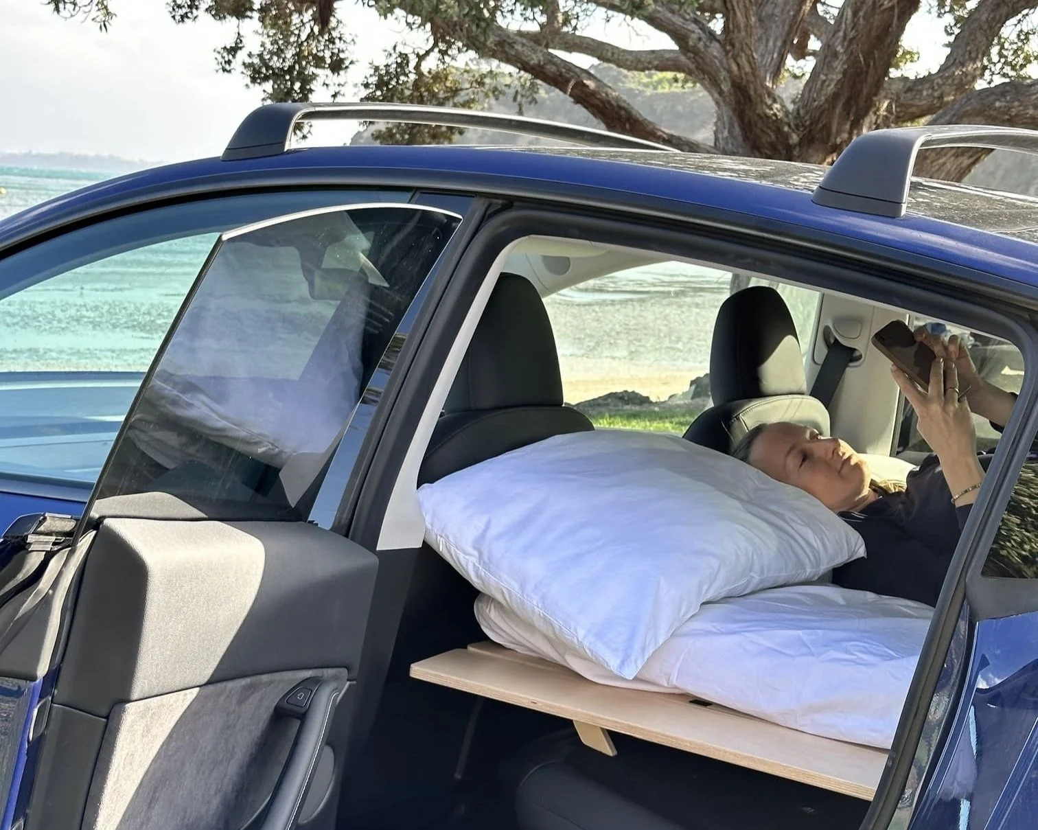 TERAGLIDE | Tesla Model Y Trunk Bed | New Zealand-Crafted