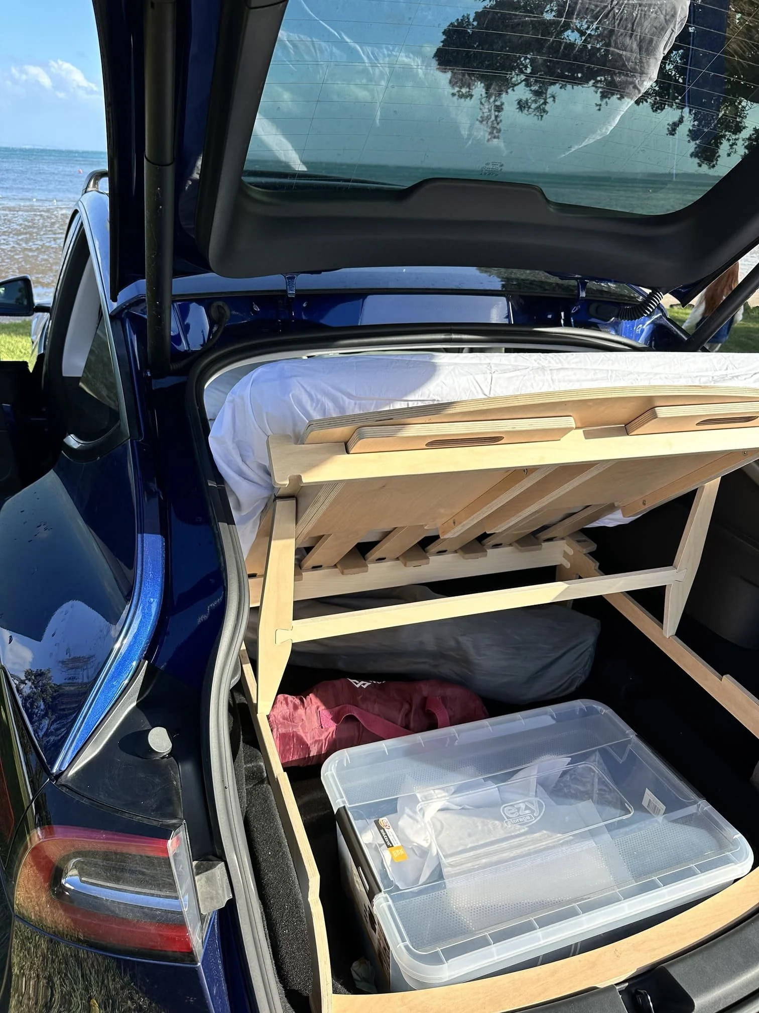 TERAGLIDE | Tesla Model Y Trunk Bed | New Zealand-Crafted