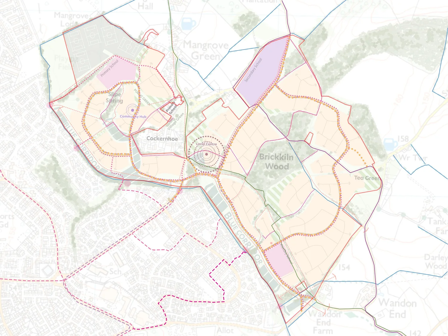 Connectivity — East of Luton