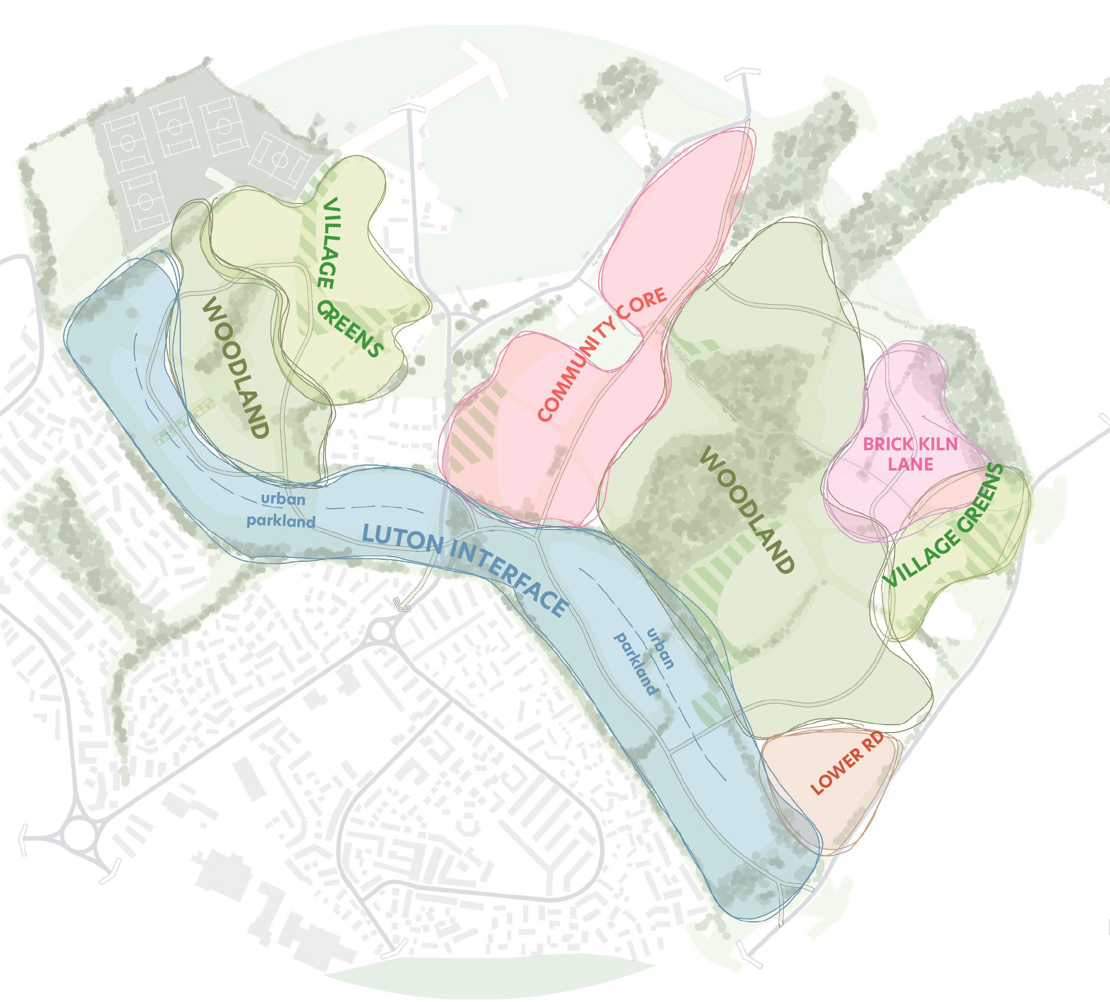 Design — East of Luton