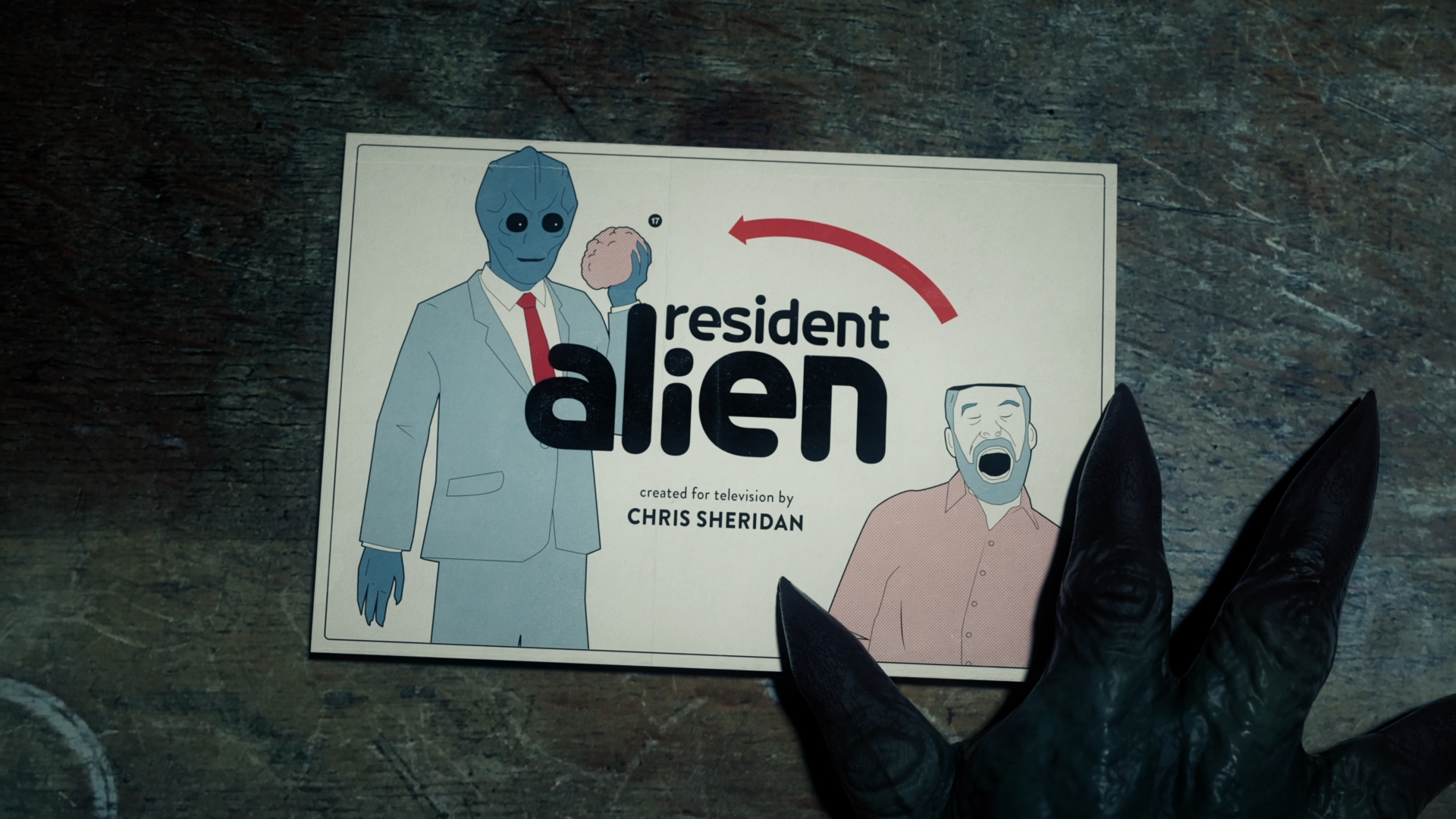 RESIDENT ALIEN — Huge Designs
