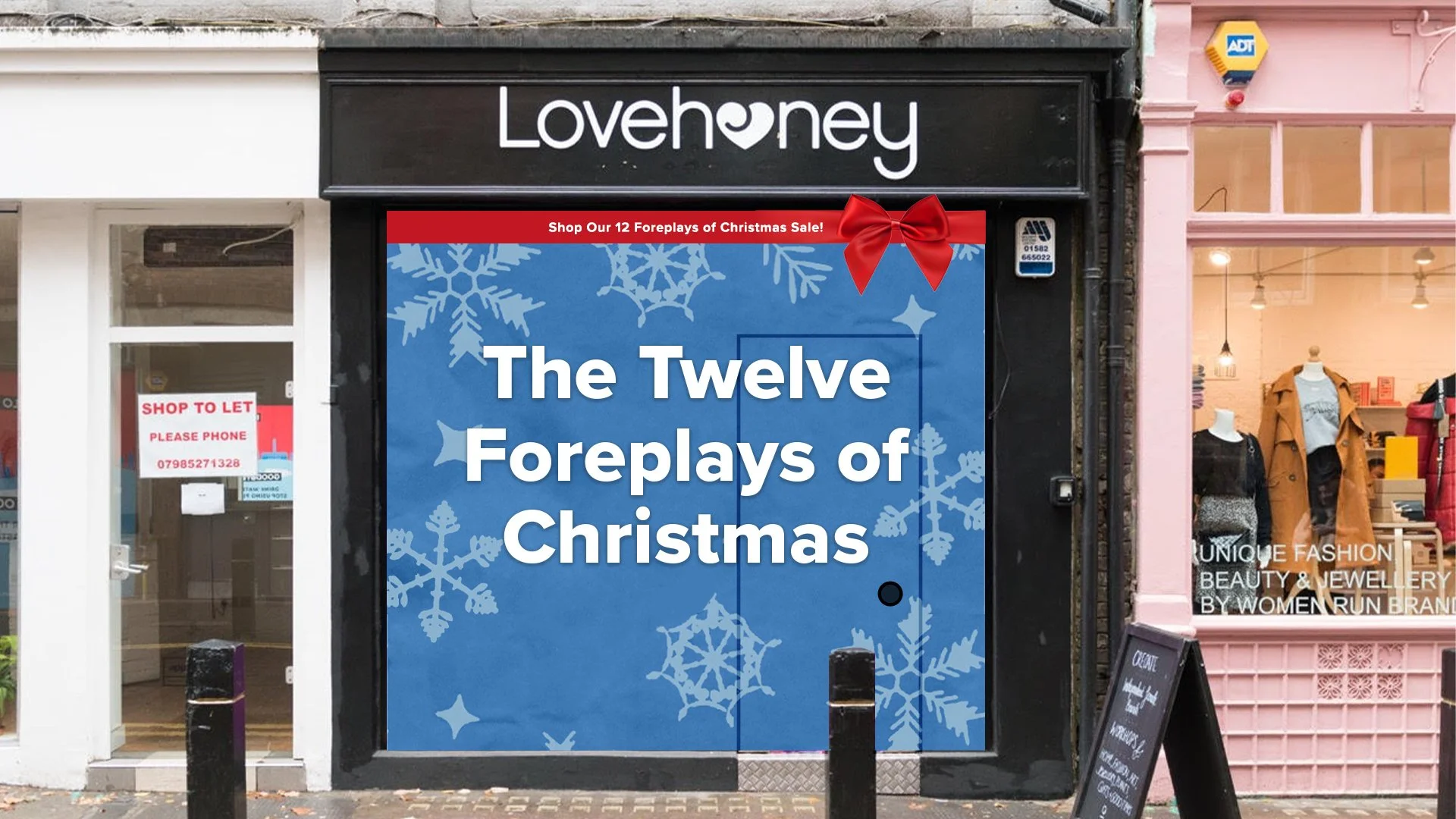 Lovehoney - The Twelve Foreplays of Christmas — Archie Vick Design