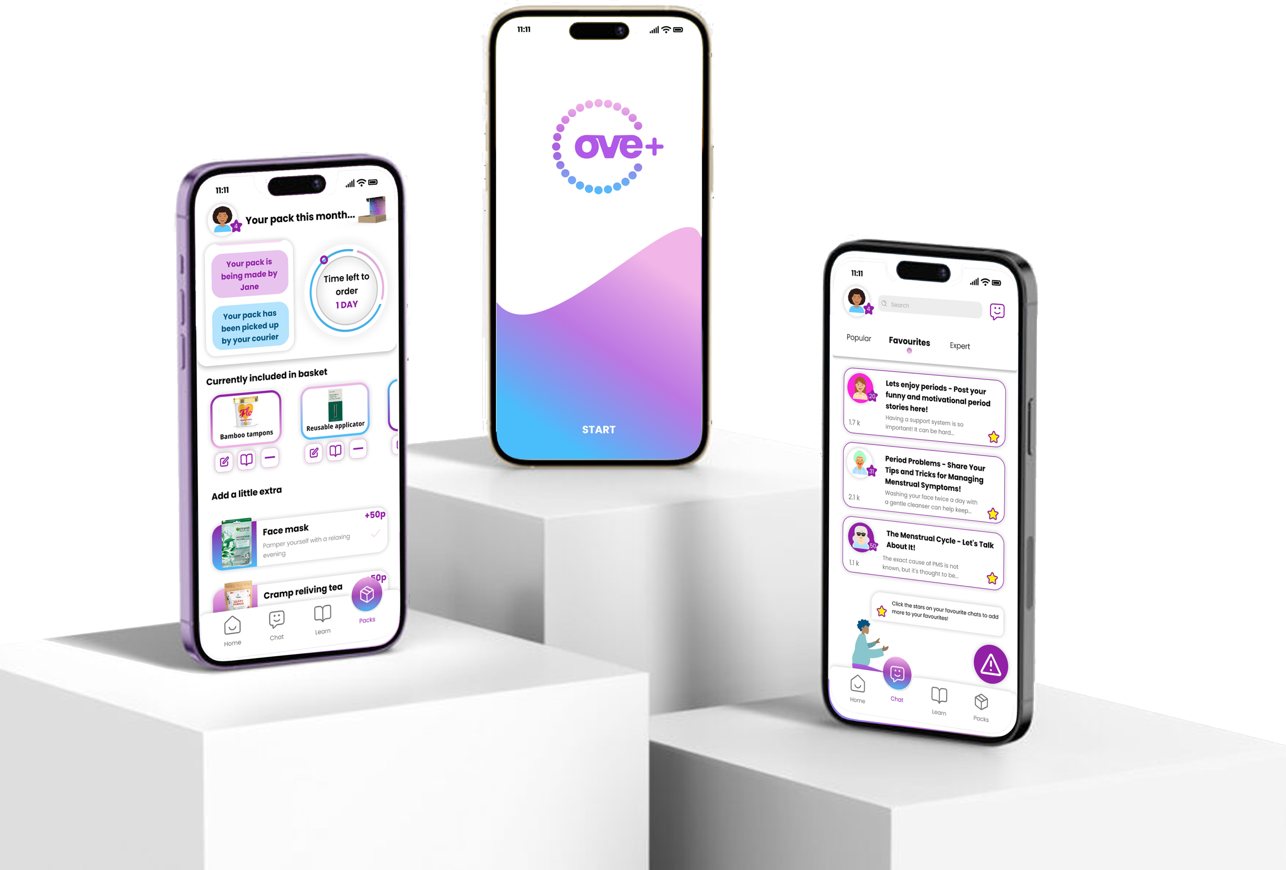 Ove Care - period education, period tracker, menstruation support ...