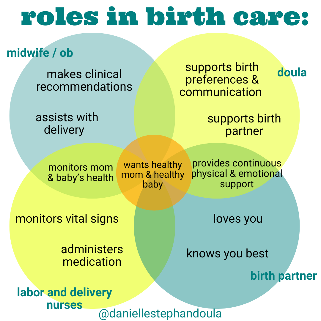 Labor & Delivery Nurses and Doulas: Roles in Your Birth Support Team ...