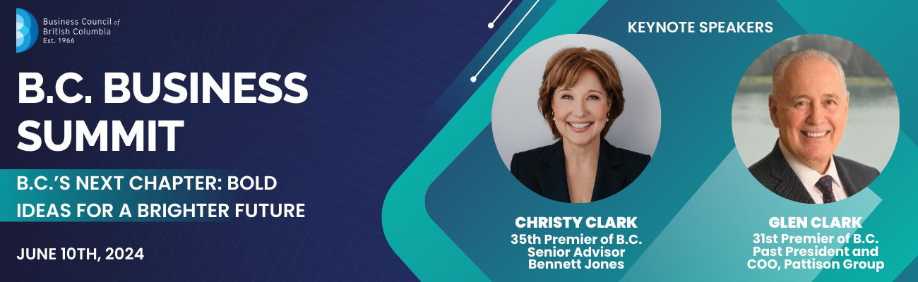 B.C. Business Summit: B.C.'s Next Chapter: Bold Ideas for a Brighter ...