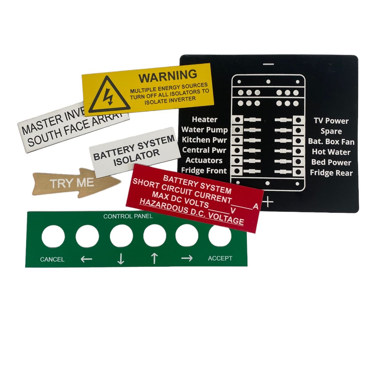 ENGRAVED LABELS SUNSHINE COAST — Lasered Out