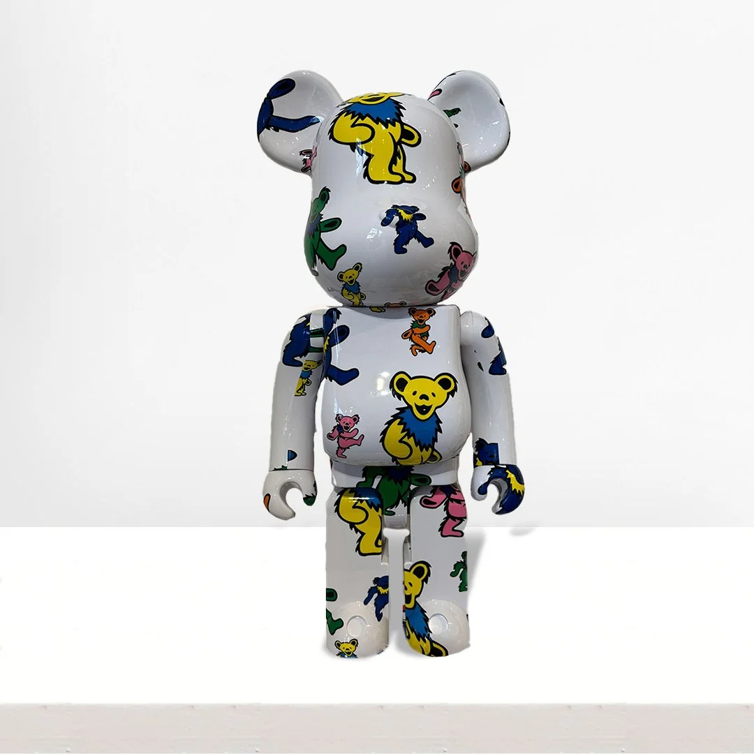 Bearbrick x Grateful Dead Dancing Bear Collectible Toy — Ze Art Gallery