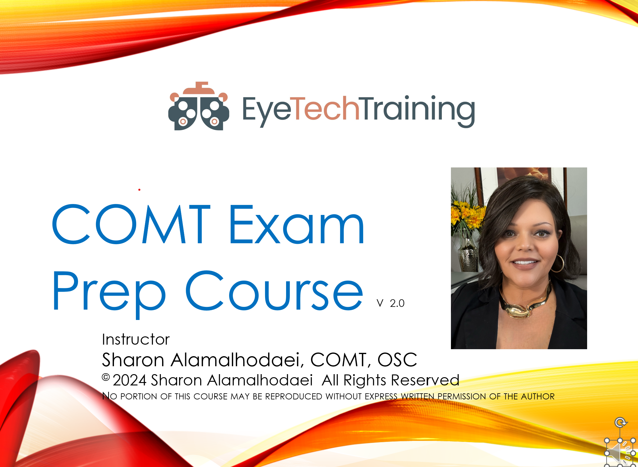 IJCAHPO Prep Courses — Eye Tech Training