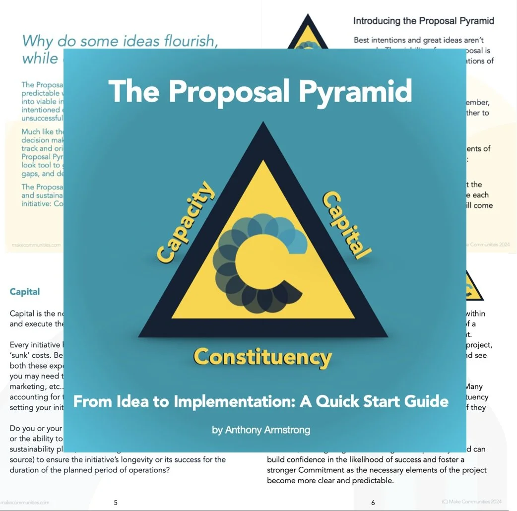 The Proposal Pyramid — Make Communities