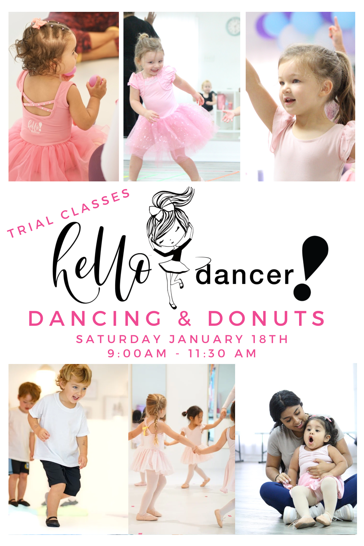 Children’s Dance Classes Lafayette, LA Ballet, Mommy and Me, Tap, Jazz ...