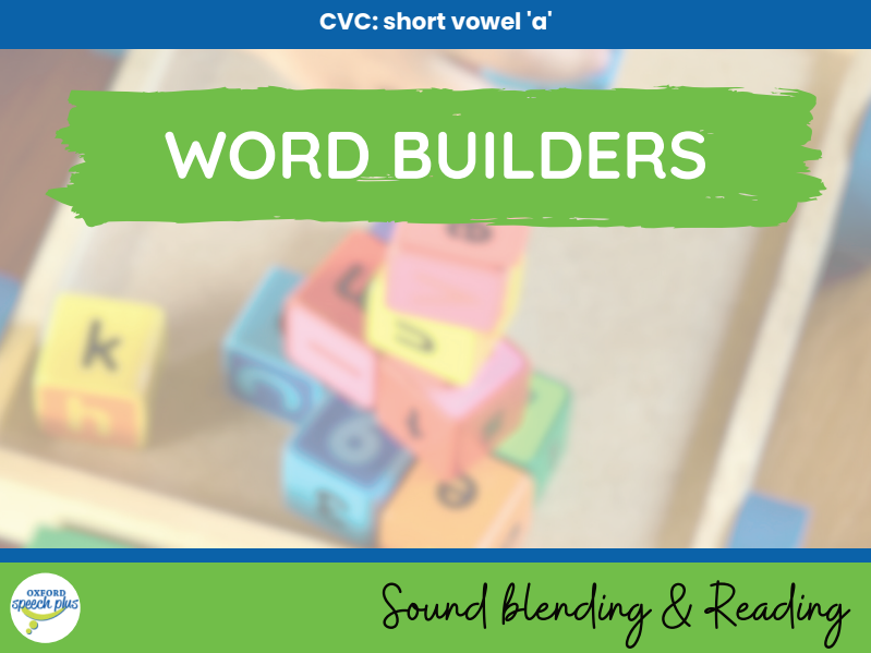 Word Builders Bundle-16 Decks Digital — Oxford Speech Plus